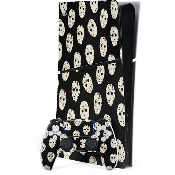 Skinit Warner Bros Friday the 13th Jason Voorhees Pattern PS5 Slim ...