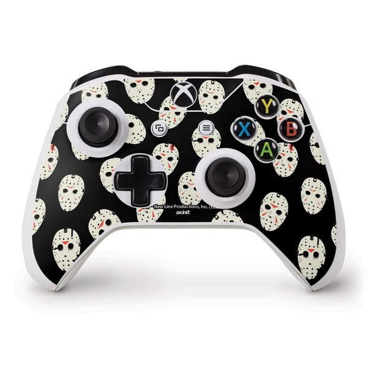 Skinit Warner Bros Friday the 13th Jason Voorhees Pattern Xbox One S ...