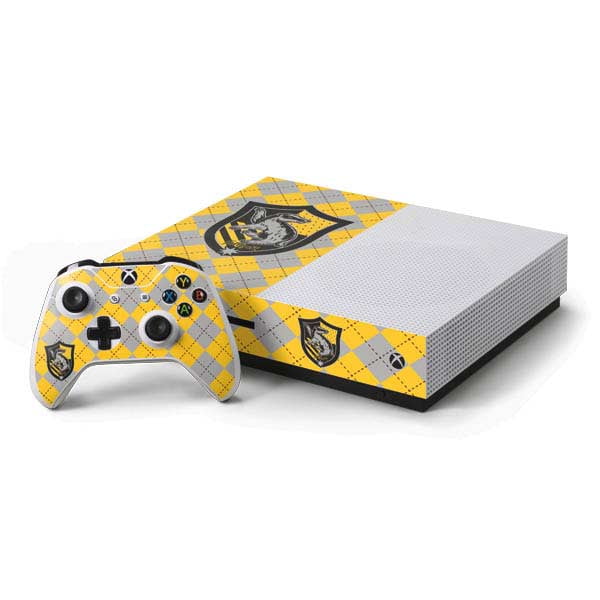 Skinit Wizarding World Harry Potter Hufflepuff Crest Xbox One S Console ...