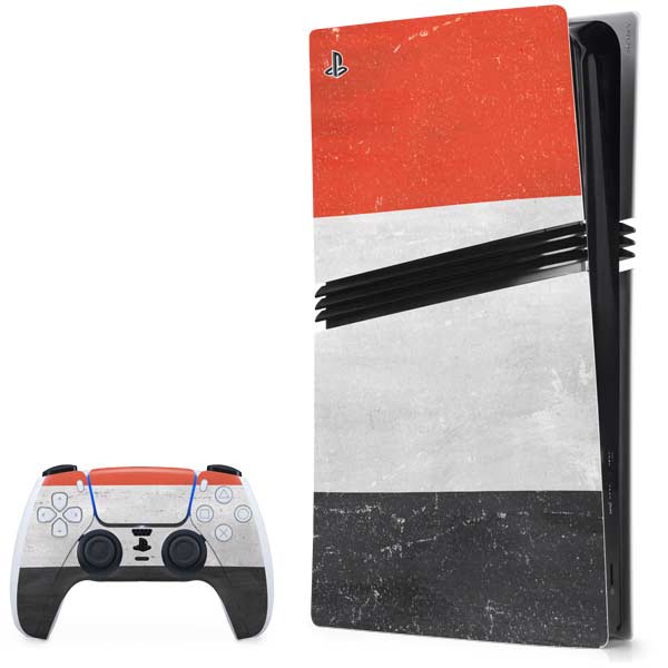 Skinit Yemen Flag Distressed PS5 Pro Bundle Skin - Walmart.com