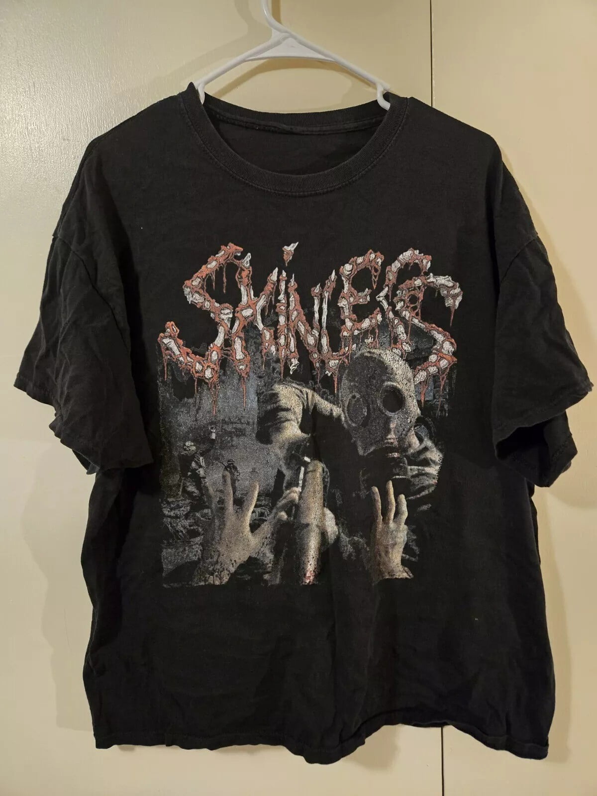 Skinless Black T-Shirt Trample The Weak, Hurdle The Dead Rare All Size ...