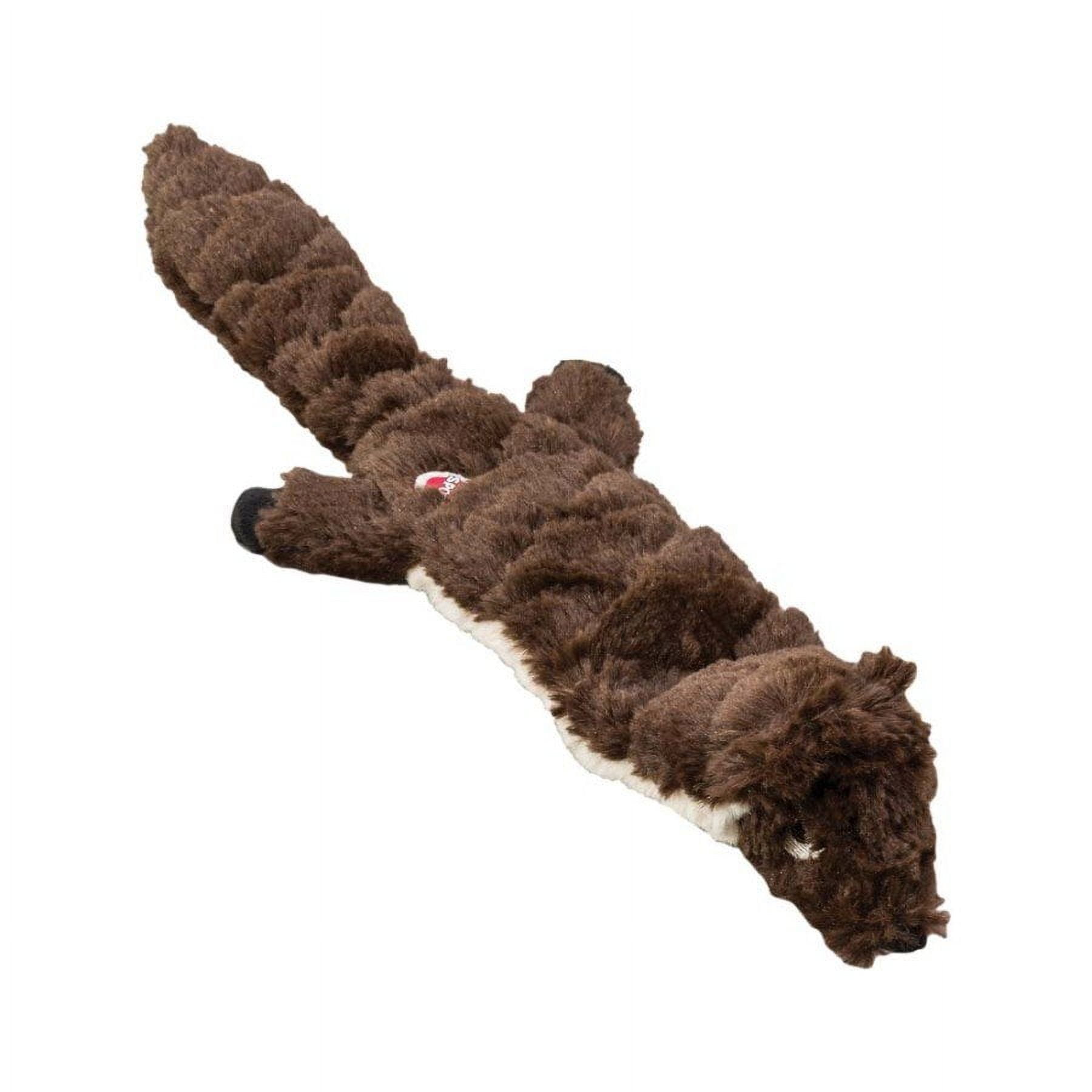 Skinneeez Extreme Quilted Dog Toy Beaver Brown 14 in - Walmart.com