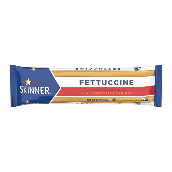 Skinner 12 oz Fettuccini Pasta, Enriched, Versatile and Delicious ...