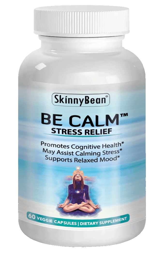 Skinny Bean BE CALM Stress relief formula anxiety supplement - Walmart.com