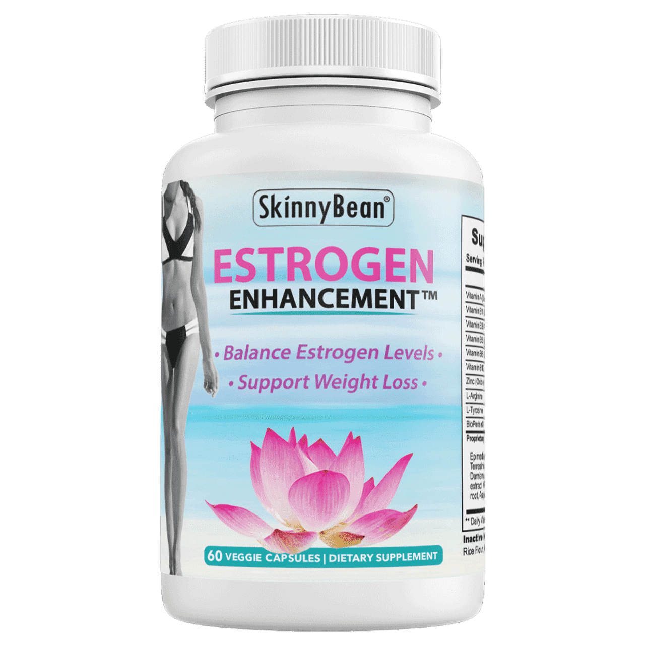 Skinny Bean® Estrogen Enhancement Supplement - Balance Hormones ...