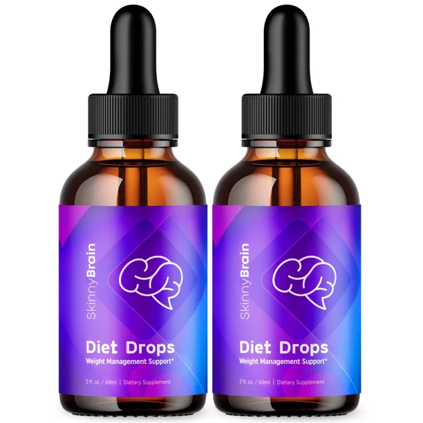 Skinny Brain Diet Drops - Liquid Drops for Weight Management & Support ...
