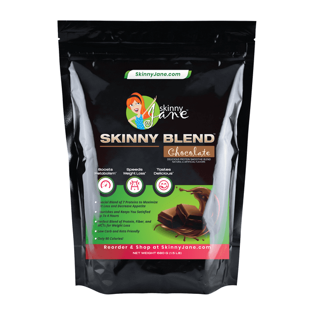 Skinny Jane Skinny Blend Protein Shake | Diet Supplement | Appetite ...