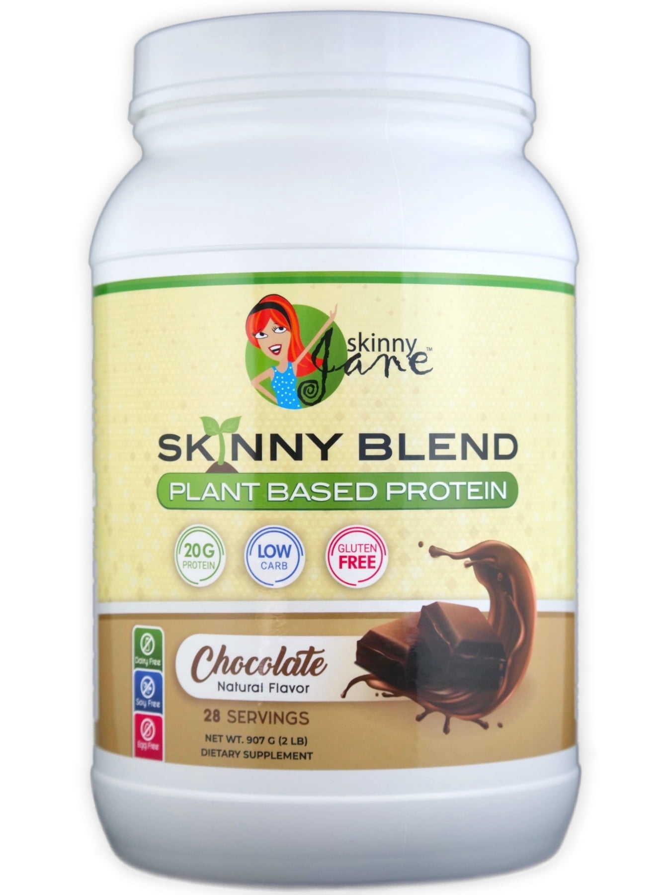 Skinny Jane Skinny Blend – Best Tasting Plant Based Protein Powder ...