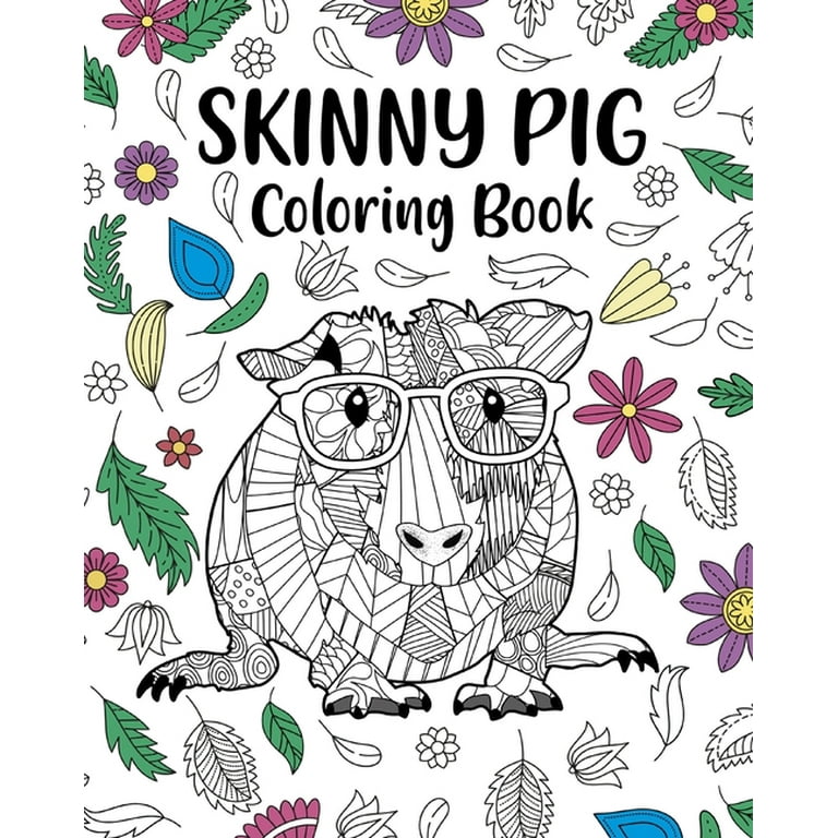 animals coloring pages pig