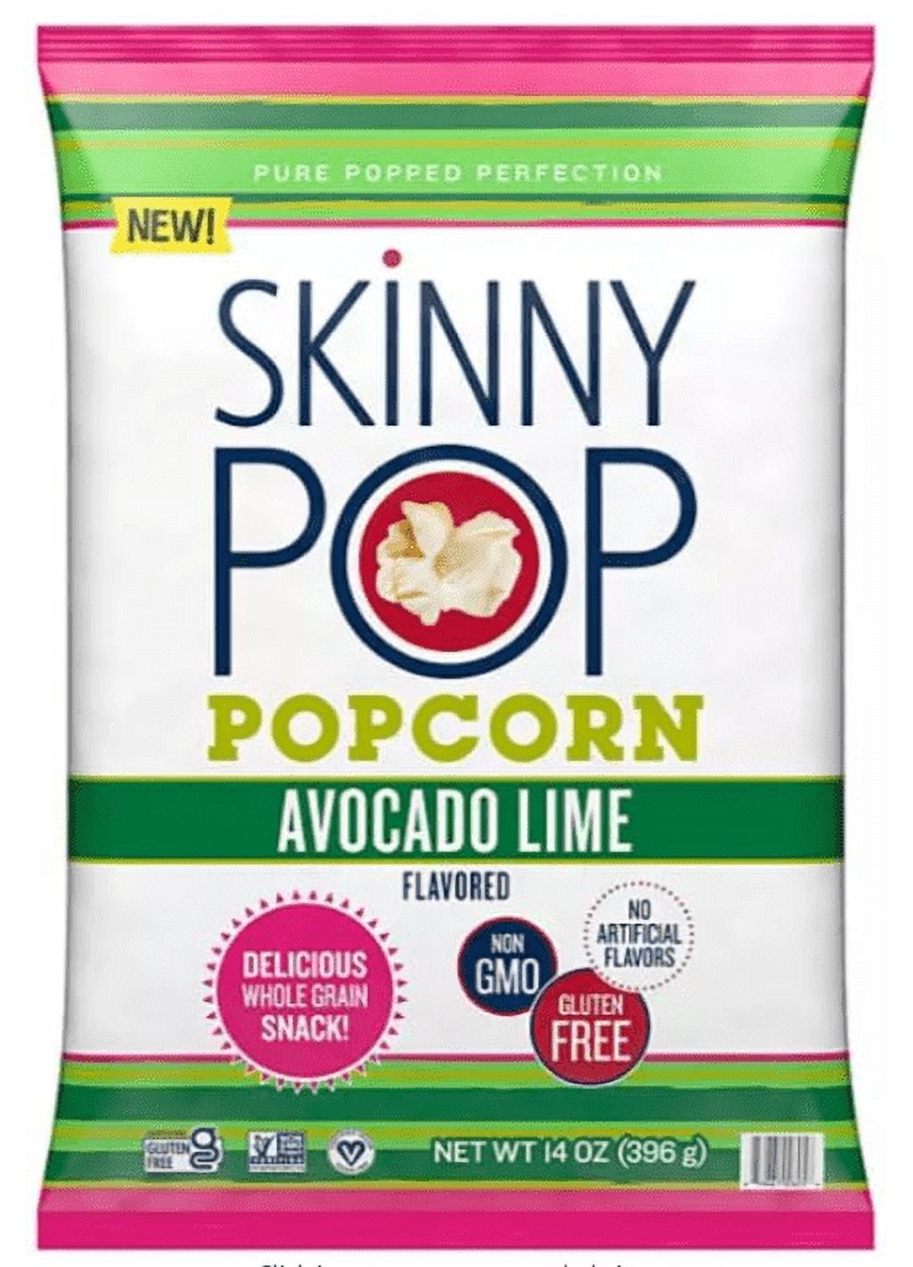 Skinny Pop Avocado Lime Popcorn, 14 oz. - Walmart.com