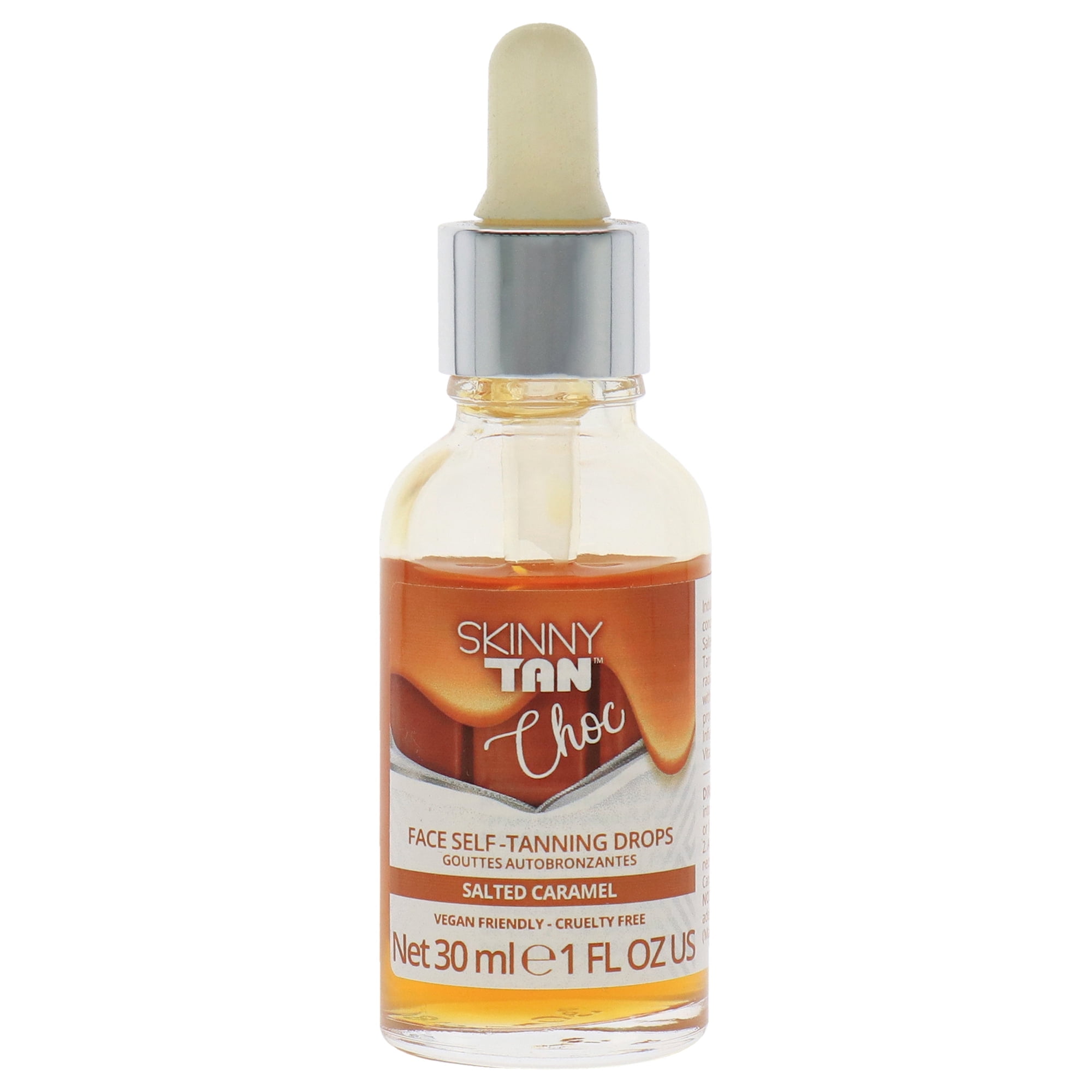 Skinny Tan Face Self-Tanning Drops, Face Tanner, Salted Caramel, 1 oz ...