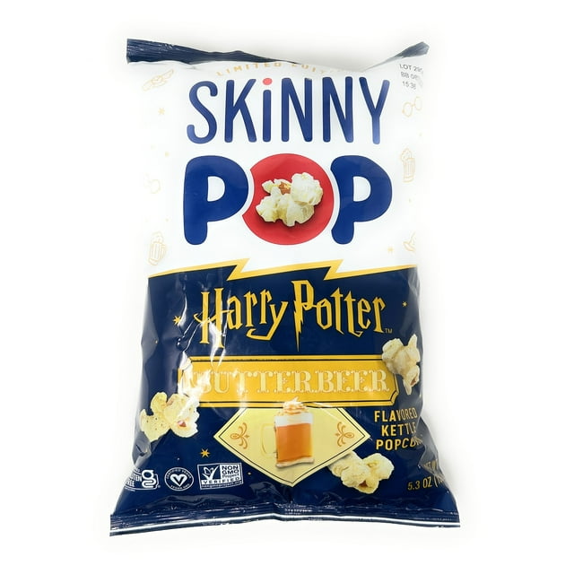 SkinnyPop Harry Potter Butterbeer Flavored Kettle Popcorn 5.3oz - 1 bag ...