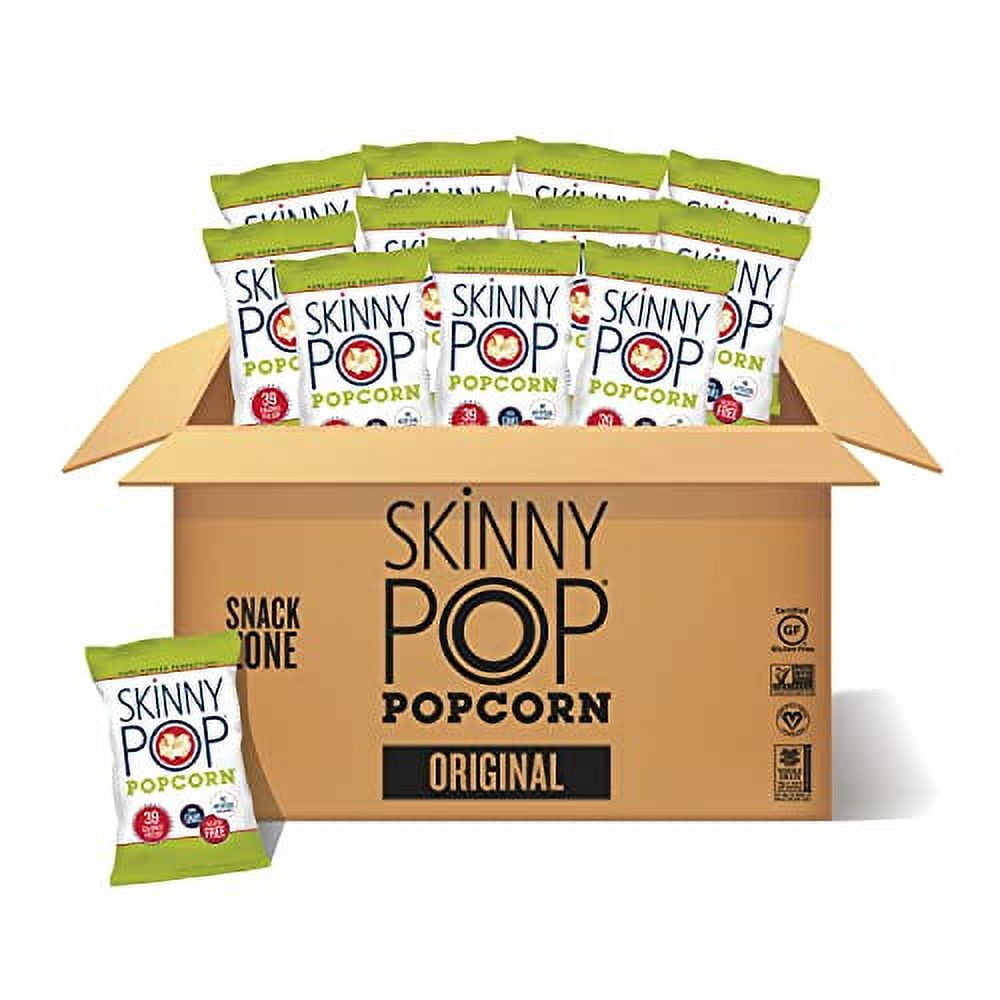SkinnyPop Popcorn, Gluten Free, Dairy Free, Non-GMO, Healthy Snacks ...