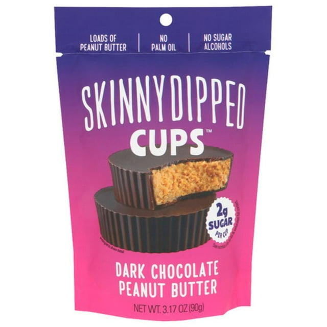 Skinnydipped Dark Chocolate Peanut Butter Cups 3 17 Oz