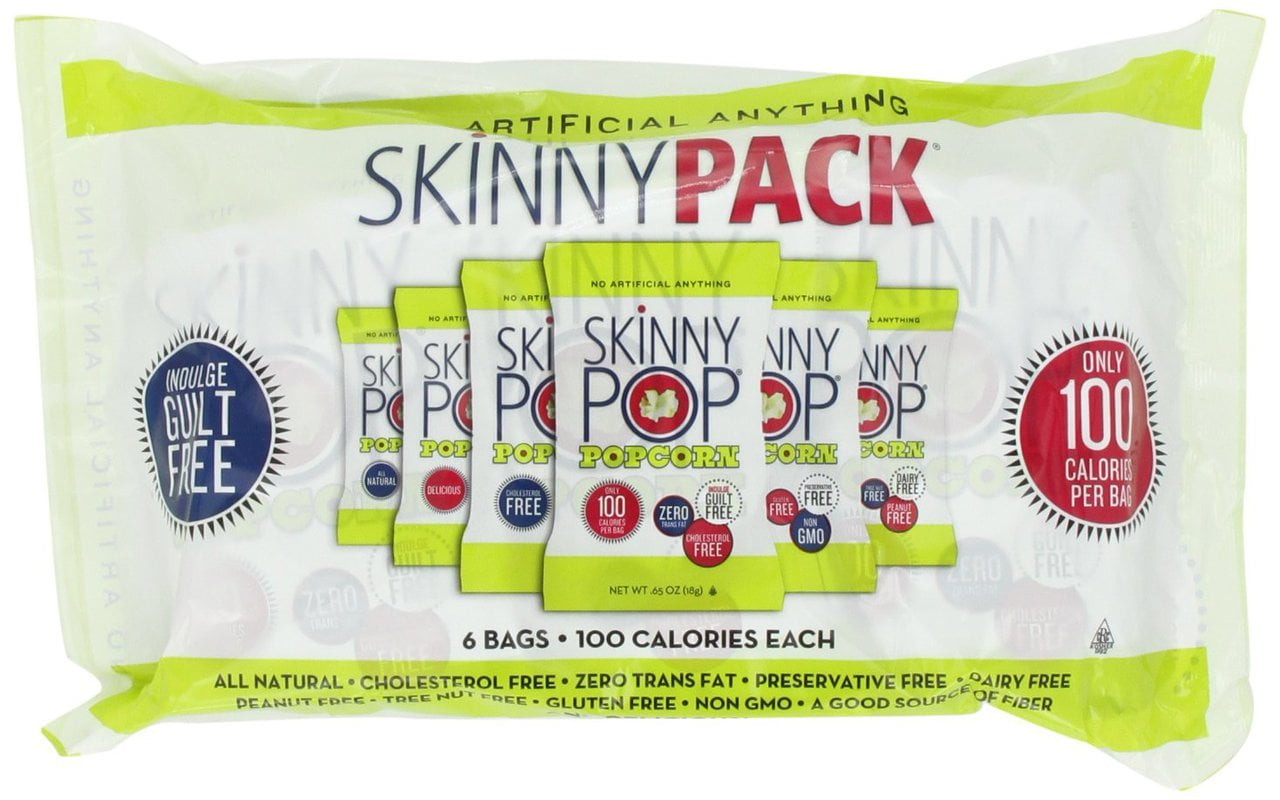 Skinnypop Popcorn 402 Skinnypop 0.65oz Original Skinnypack (10Ct) Case ...
