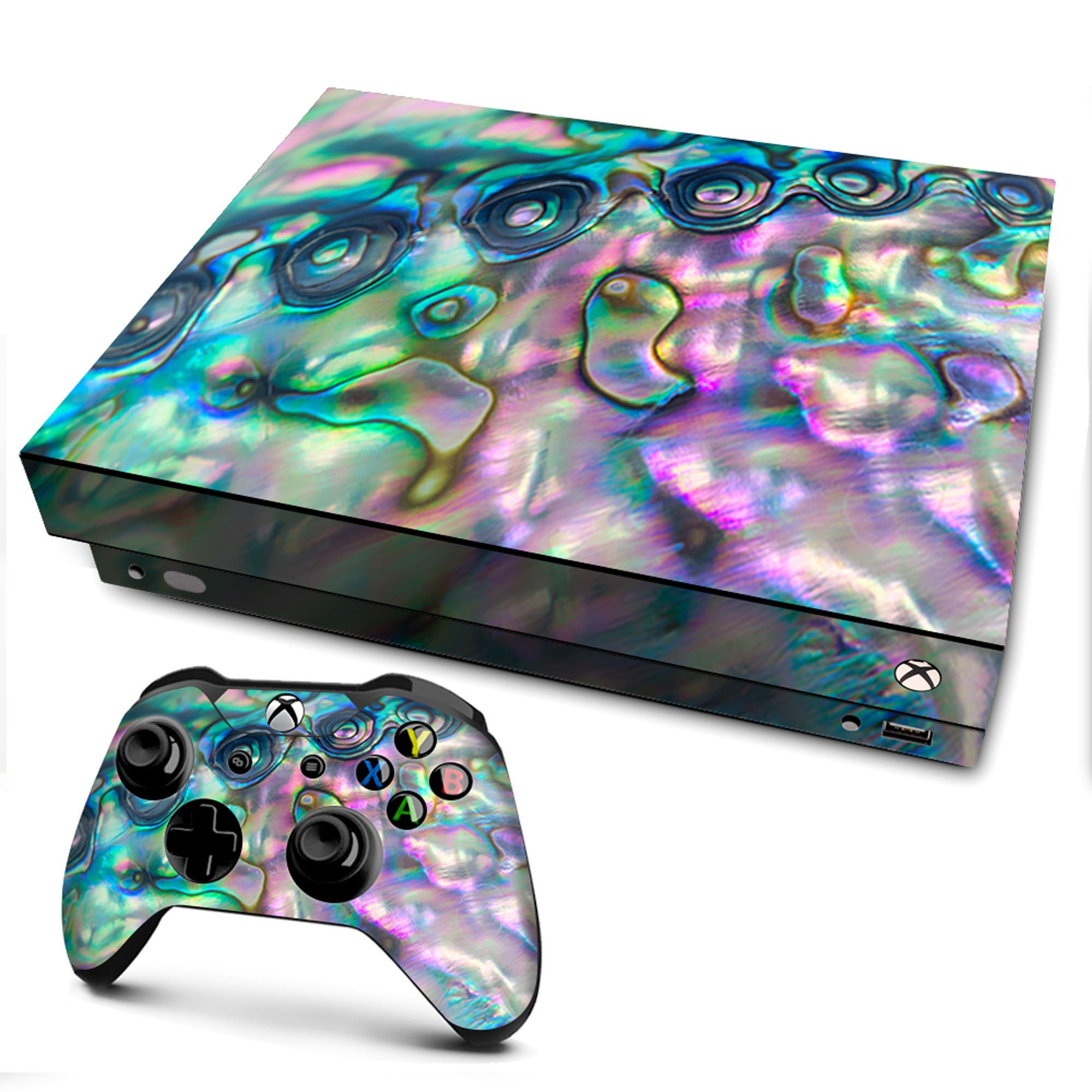 Skins Decal Vinyl Wrap for Xbox One X Console - decal stickers skins ...