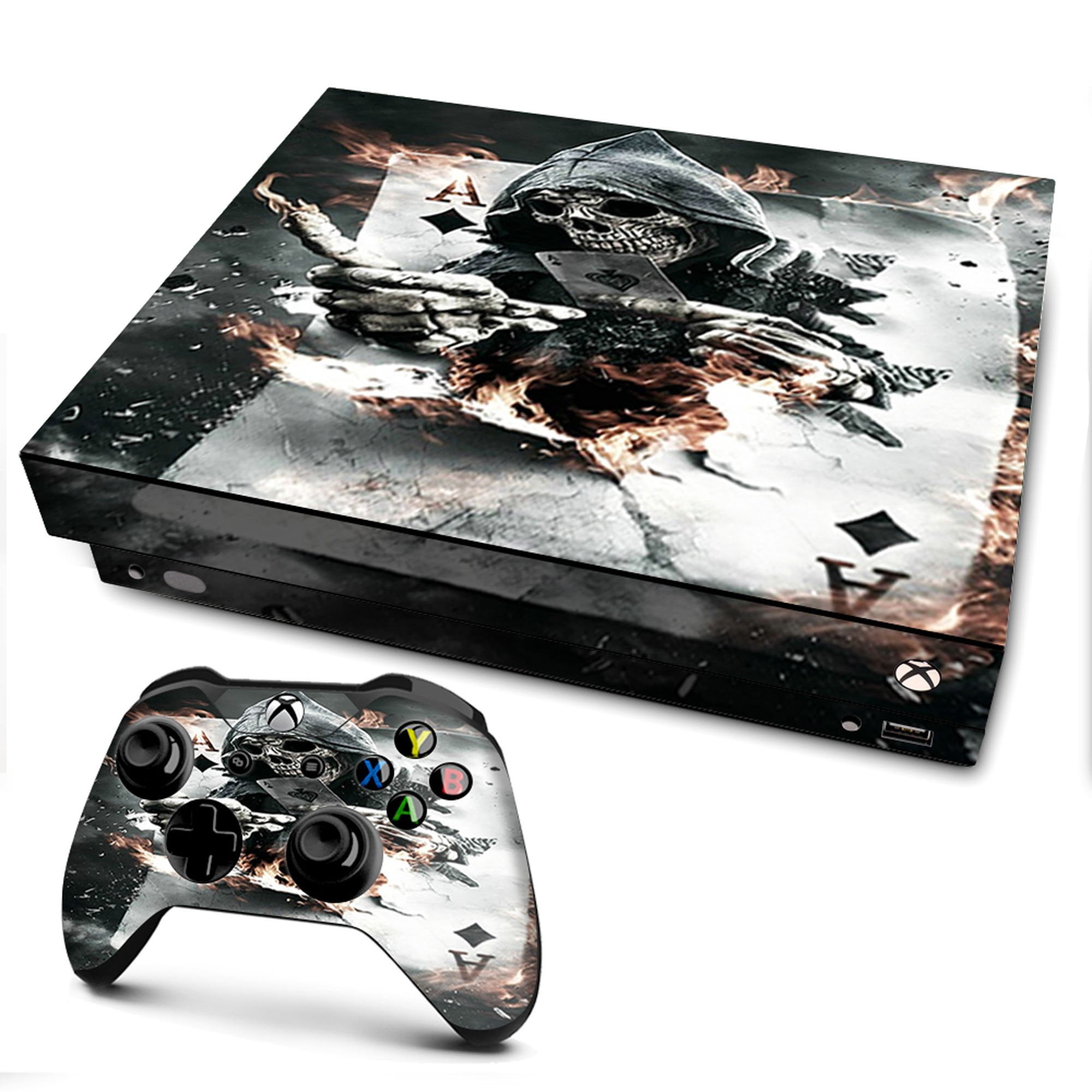 Skins Decal Vinyl Wrap for Xbox One X Console - decal stickers skins ...