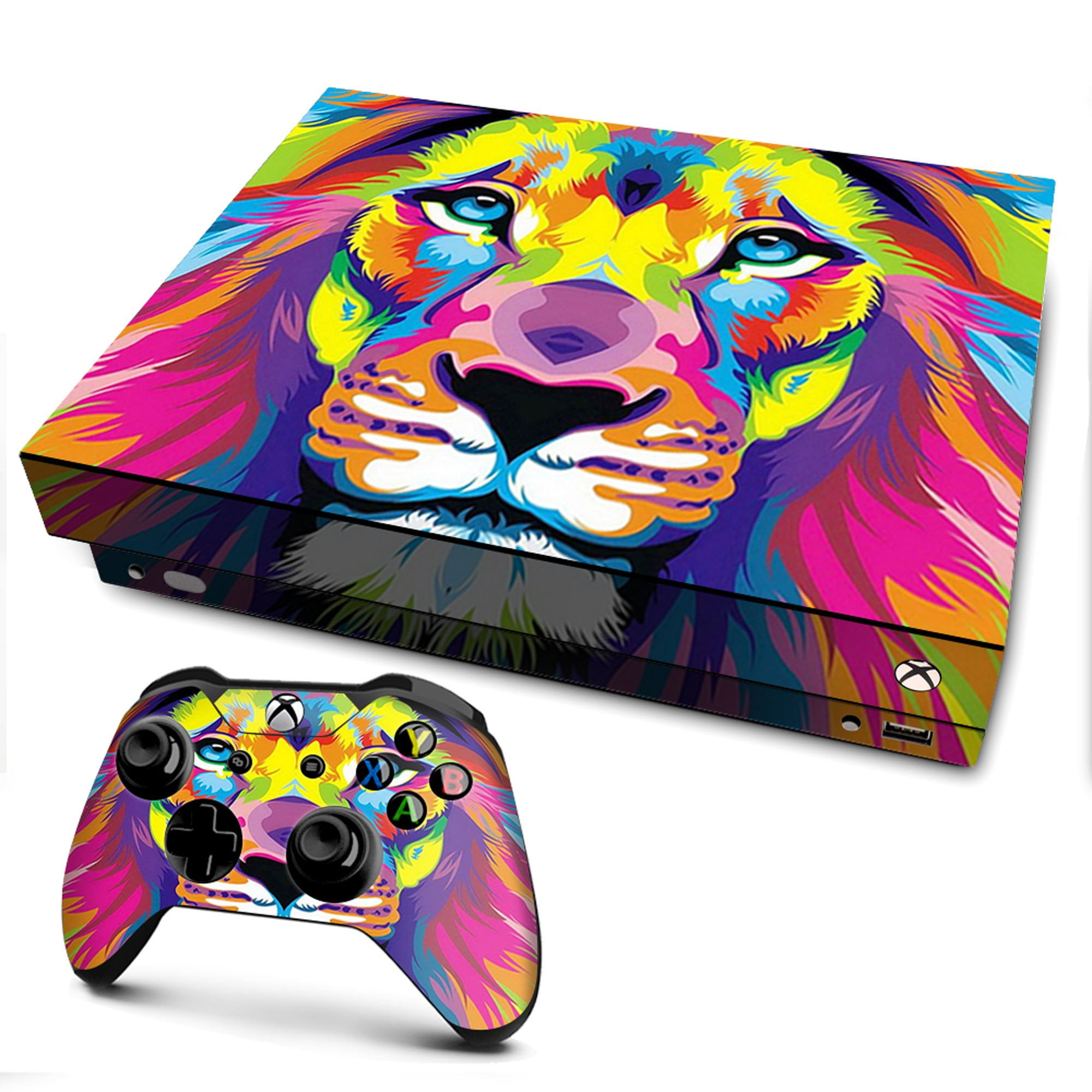 Skins Decal Vinyl Wrap for Xbox One X Console - decal stickers skins ...