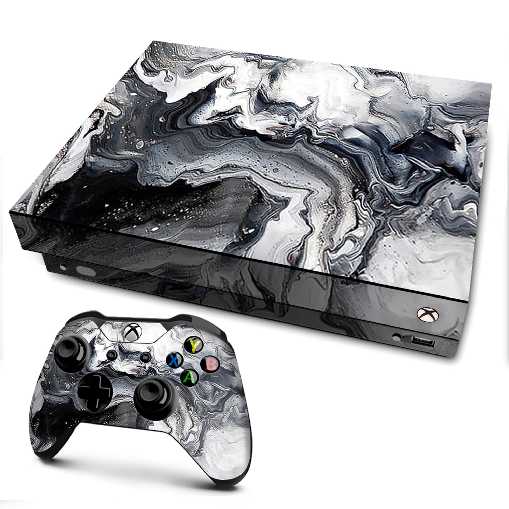 Skins Decal Vinyl Wrap for Xbox One X Console - decal stickers skins ...