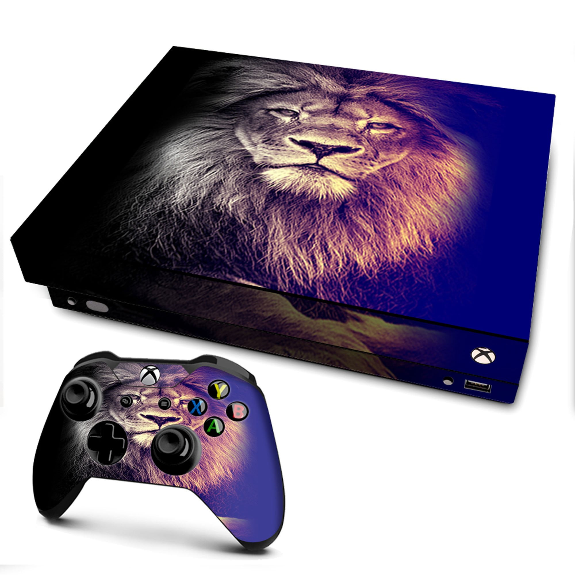 Skins Decal Vinyl Wrap for Xbox One X Console - decal stickers skins ...