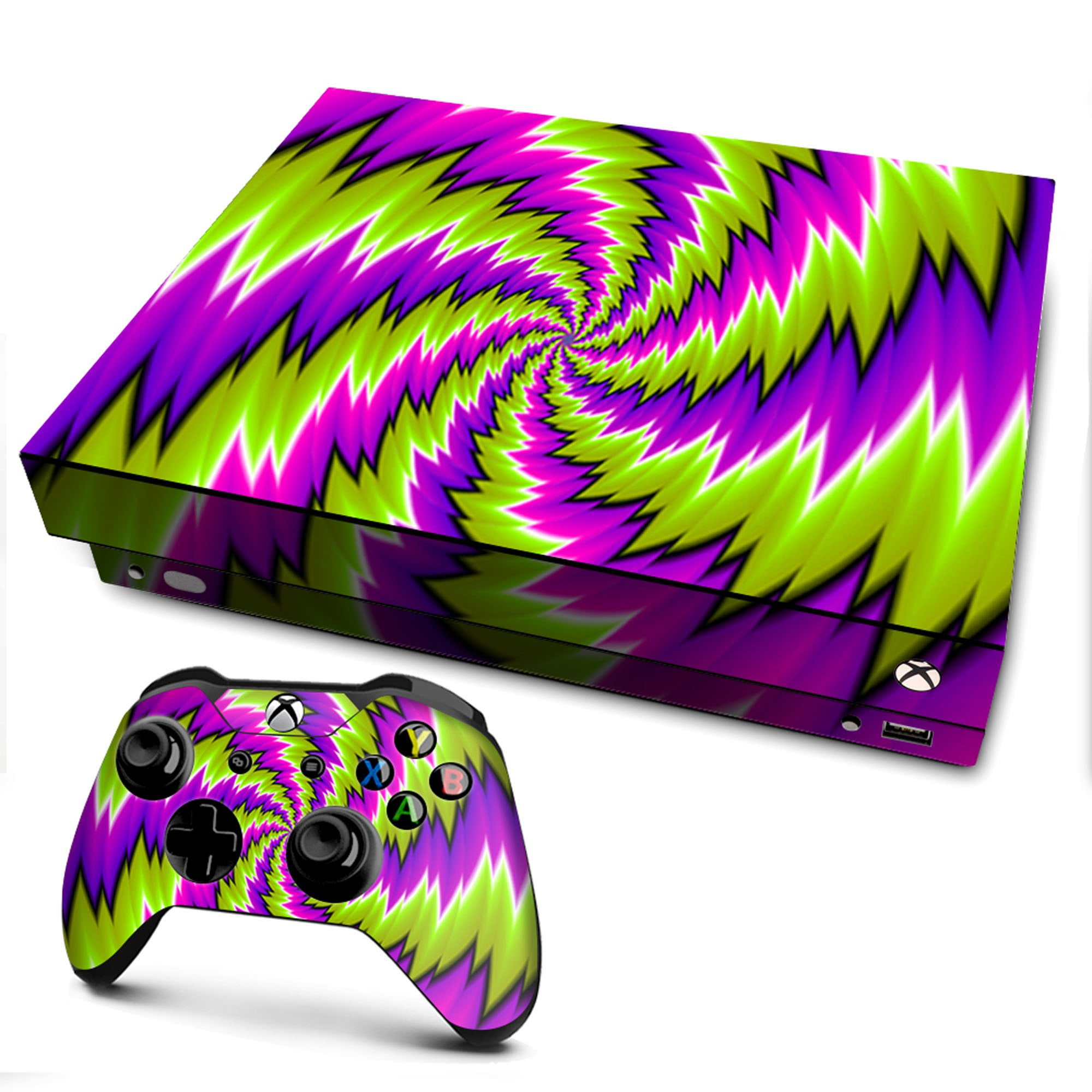 Skins Decal Vinyl Wrap for Xbox One X Console - decal stickers skins ...