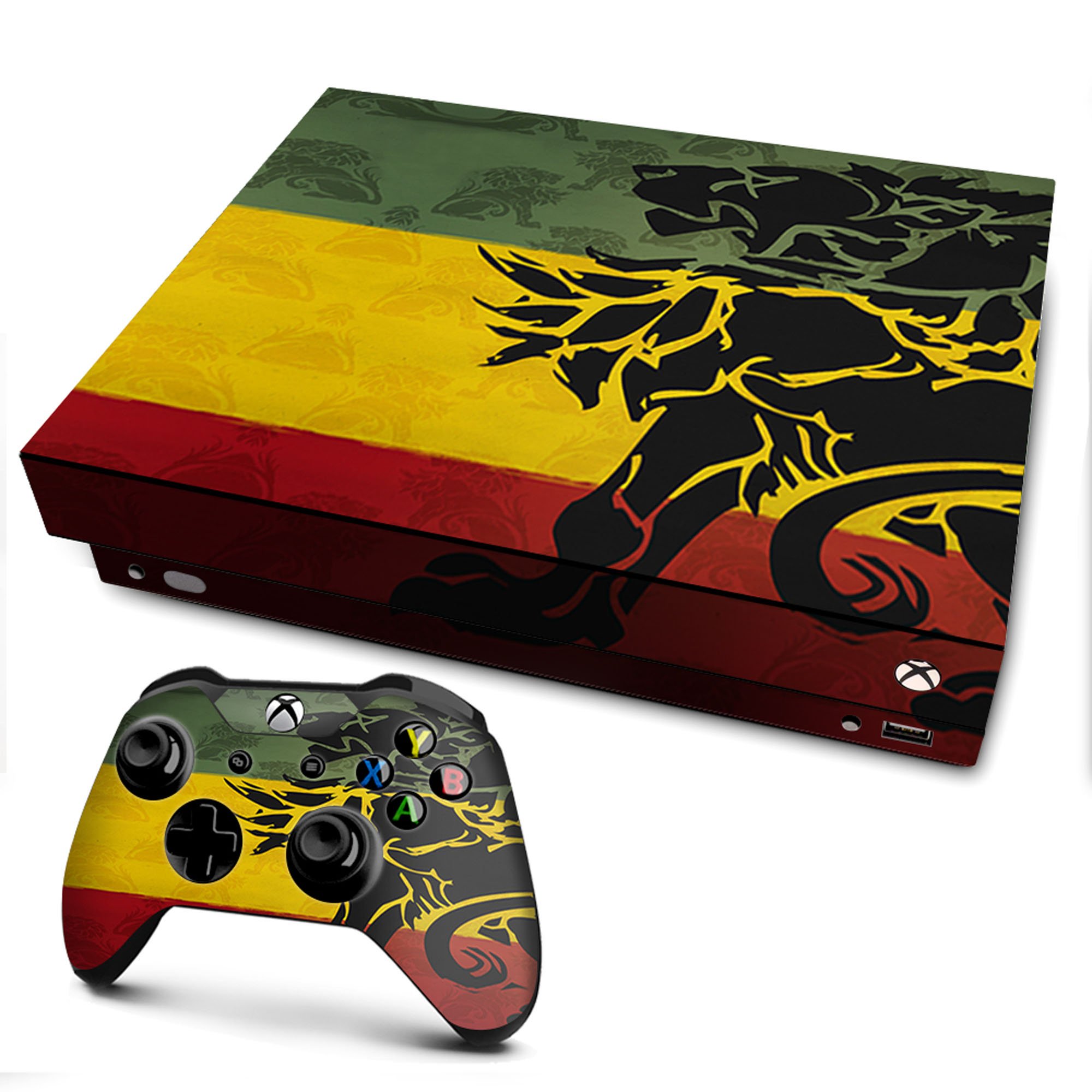 Skins Decal Vinyl Wrap for Xbox One X Console - decal stickers skins ...