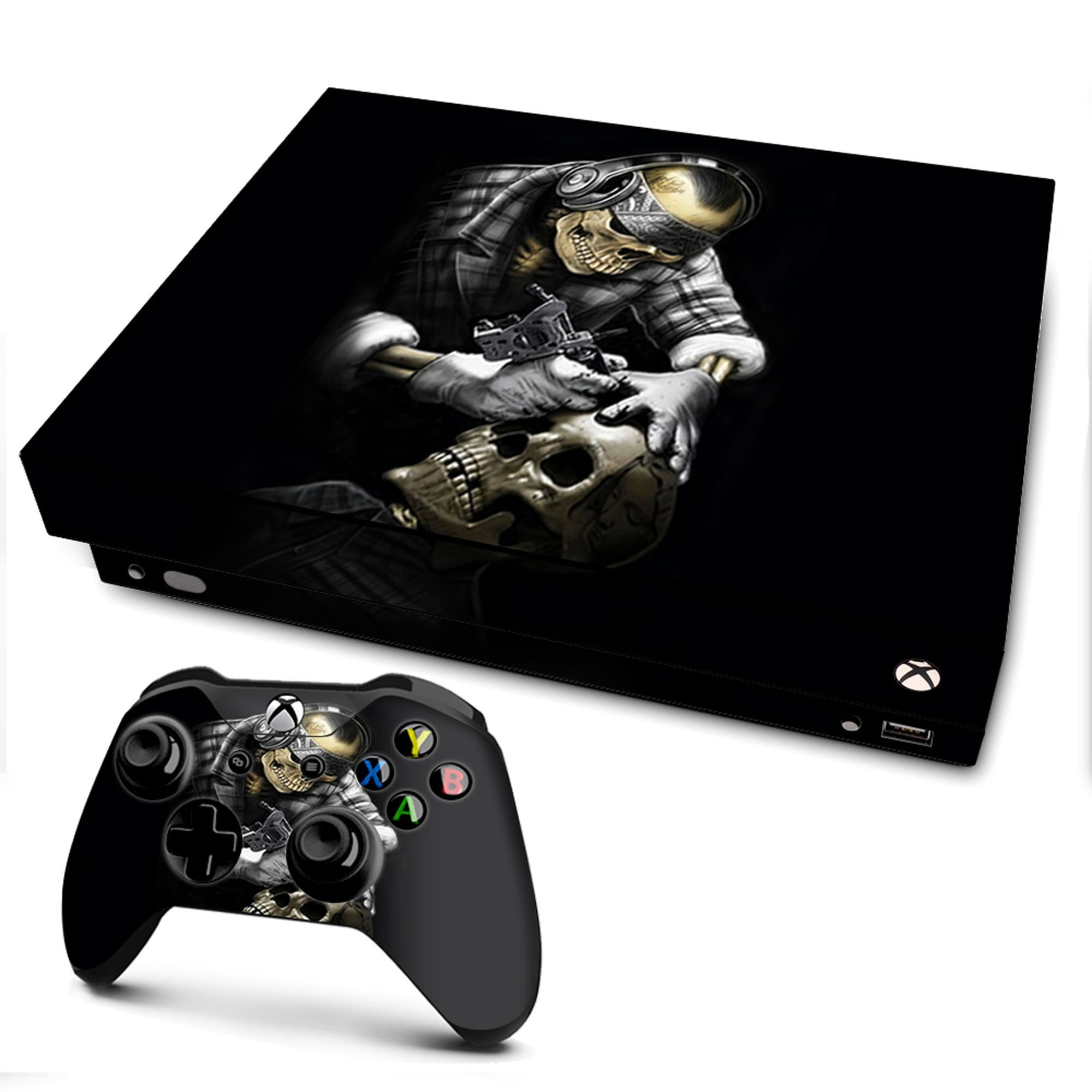 Skins Decal Vinyl Wrap for Xbox One X Console - decal stickers skins ...