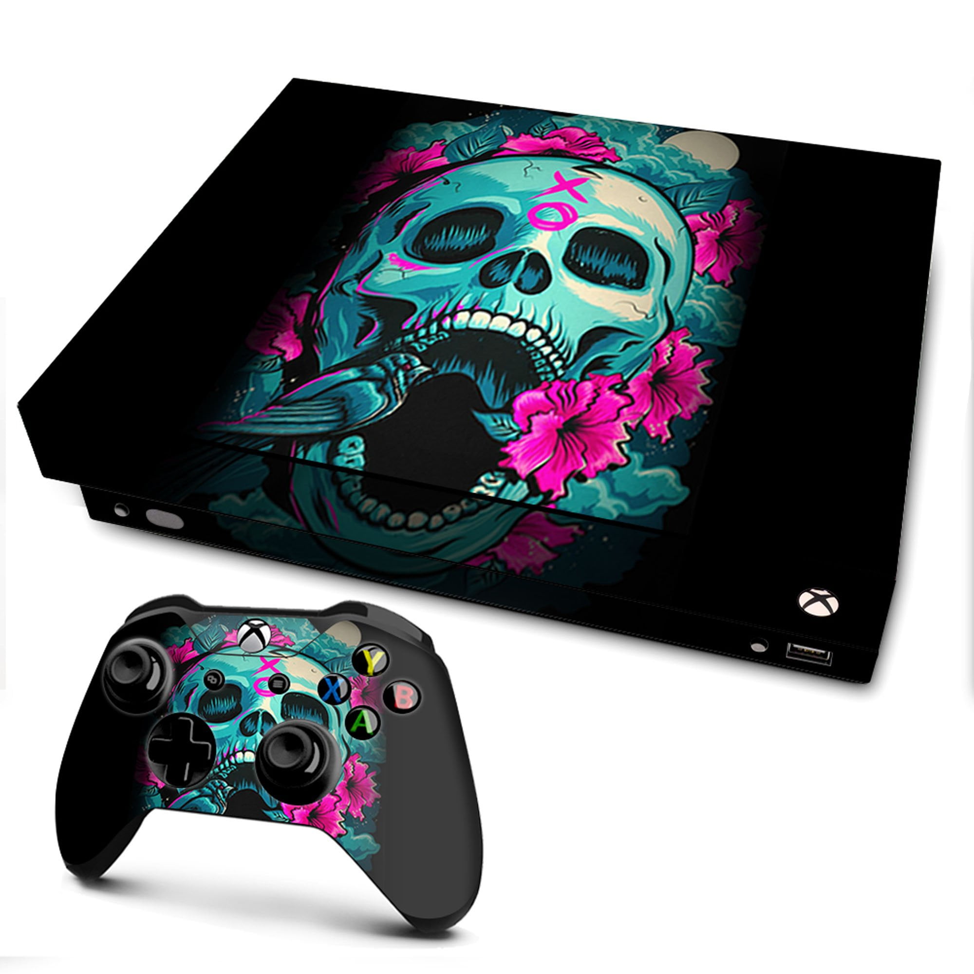 Skins Decal Vinyl Wrap for Xbox One X Console - decal stickers skins ...