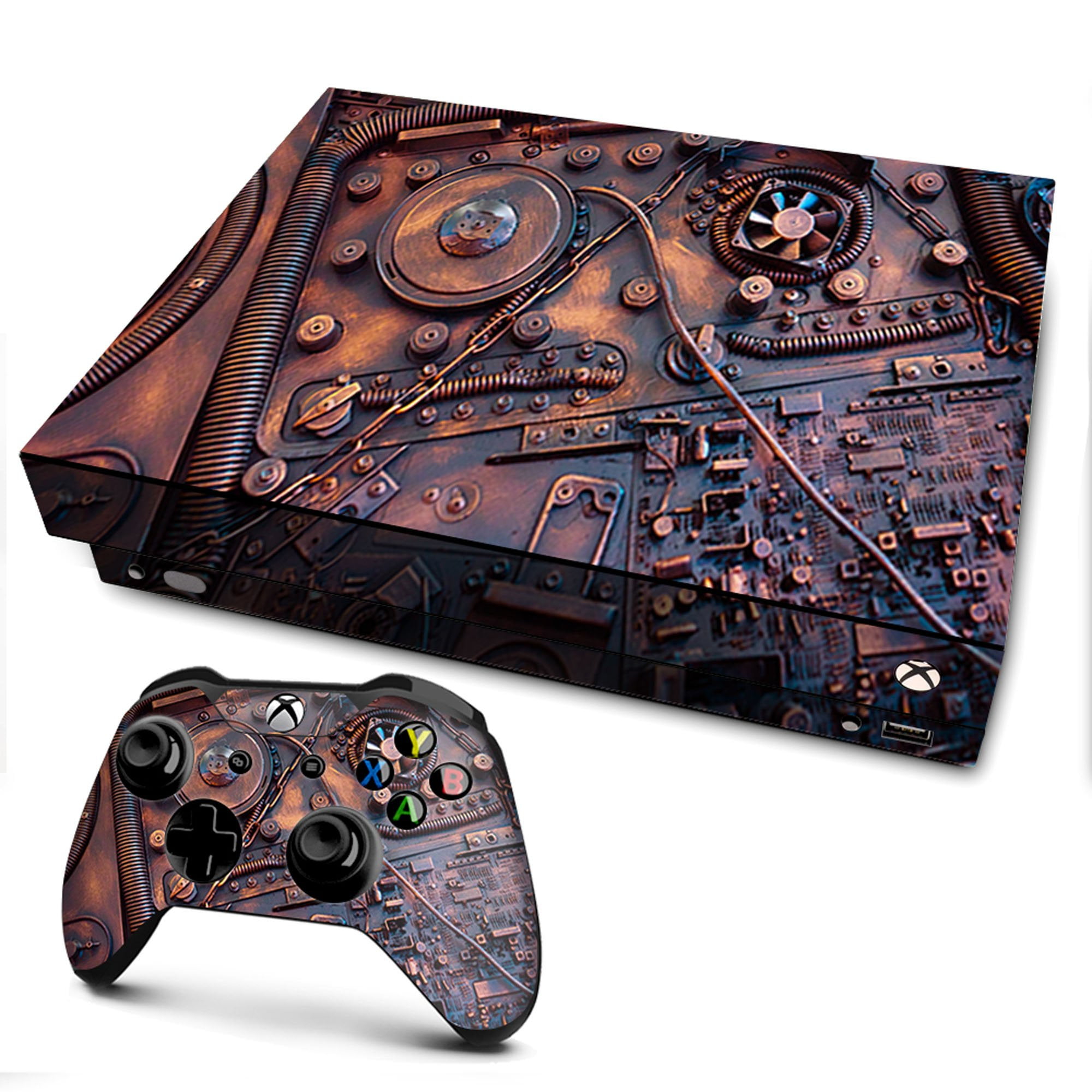 Skins Decal Vinyl Wrap for Xbox One X Console - decal stickers skins ...