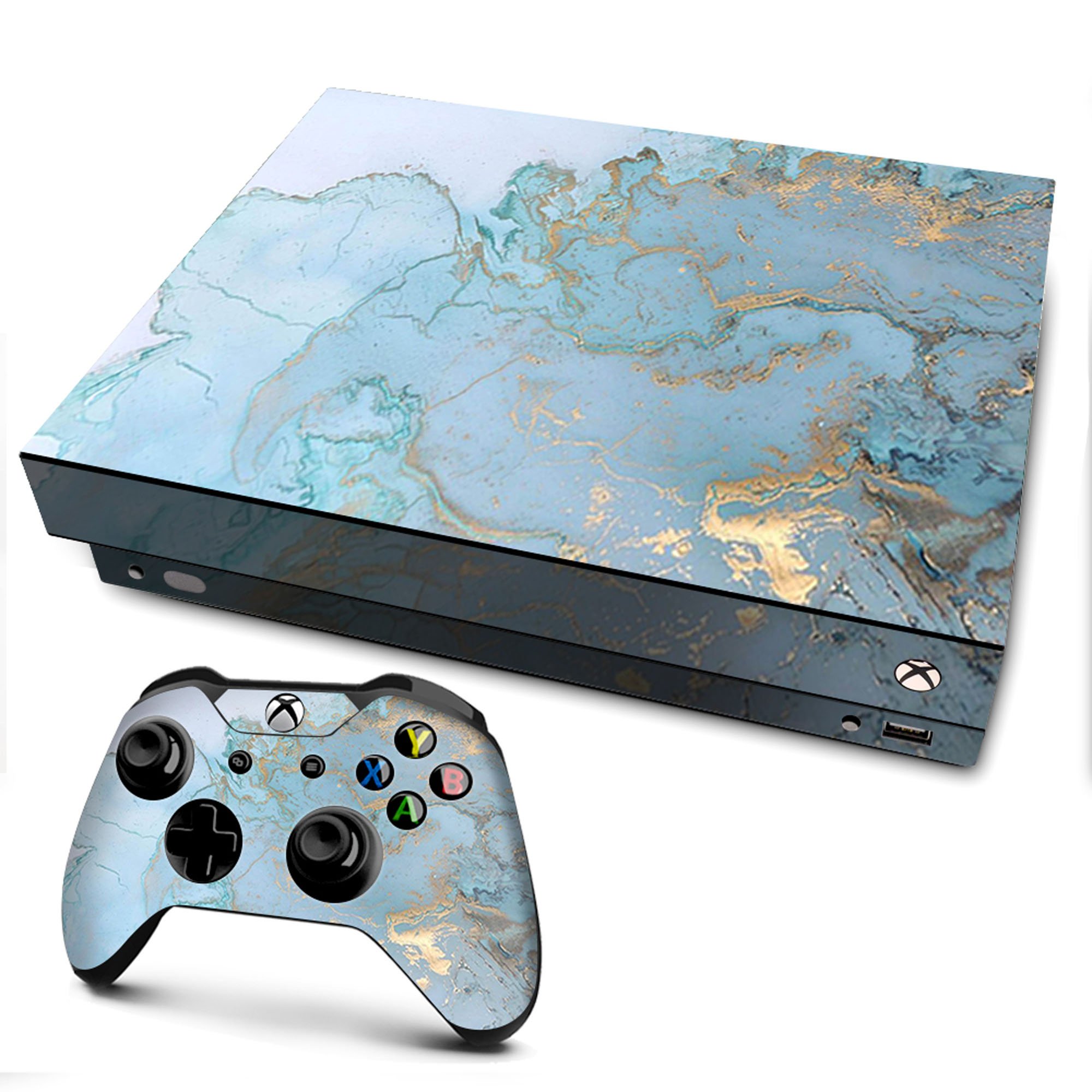 Skins Decal Vinyl Wrap for Xbox One X Console - decal stickers skins ...