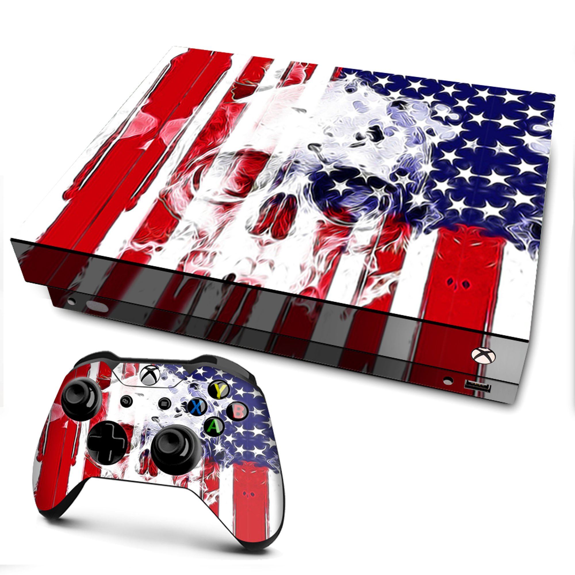 Skins Decal Vinyl Wrap for Xbox One X Console - decal stickers skins ...