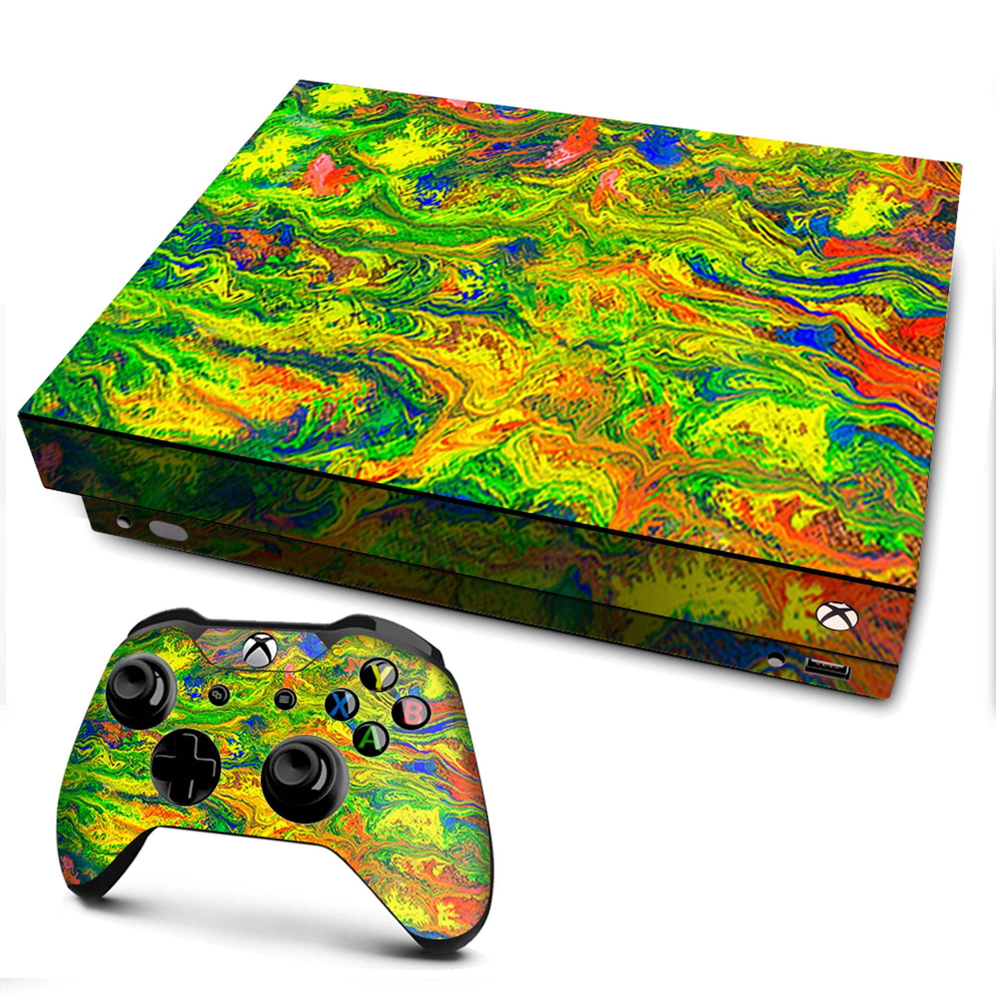 Skins Decal Vinyl Wrap for Xbox One X Console - decal stickers skins ...