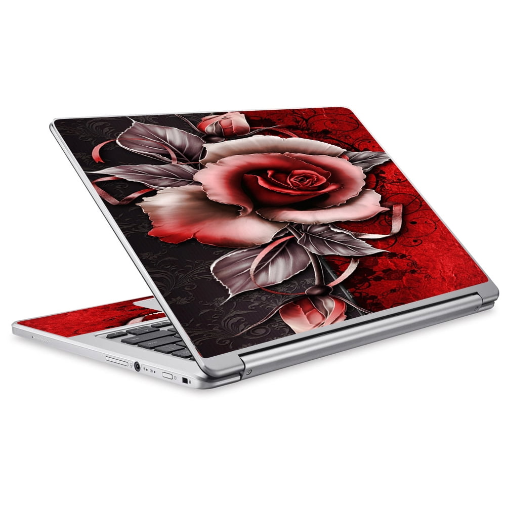 Skins Decals For Acer Chromebook R13 Laptop Vinyl Wrap / Beautful Rose ...