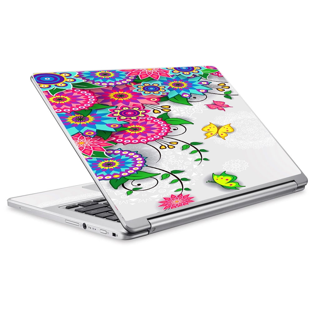 Skins Decals For Acer Chromebook R13 Laptop Vinyl Wrap / Flowers ...