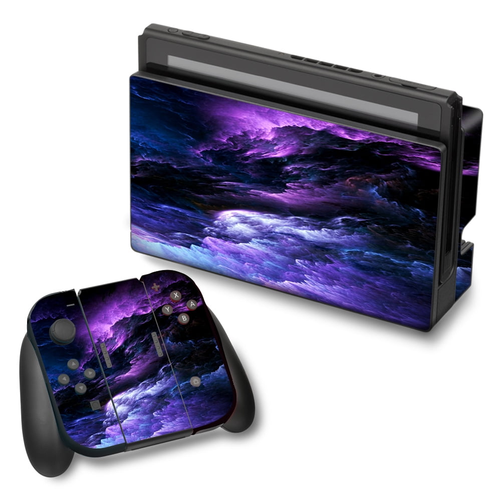 Skins Decals For Nintendo Switch Vinyl Wrap / Purple Storm Clouds ...