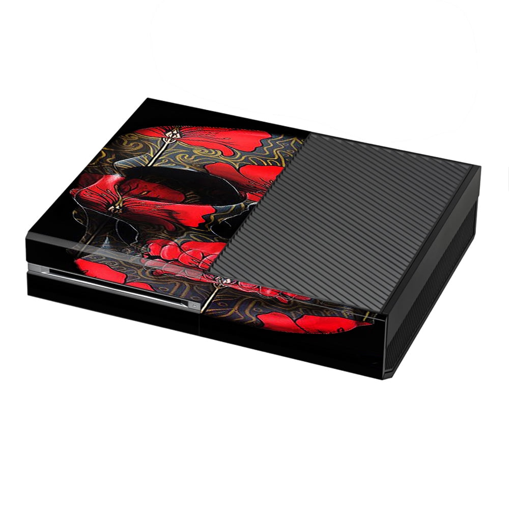 Skins Decals For Xbox One Console / Dark Flowers Skull Art - Walmart.com