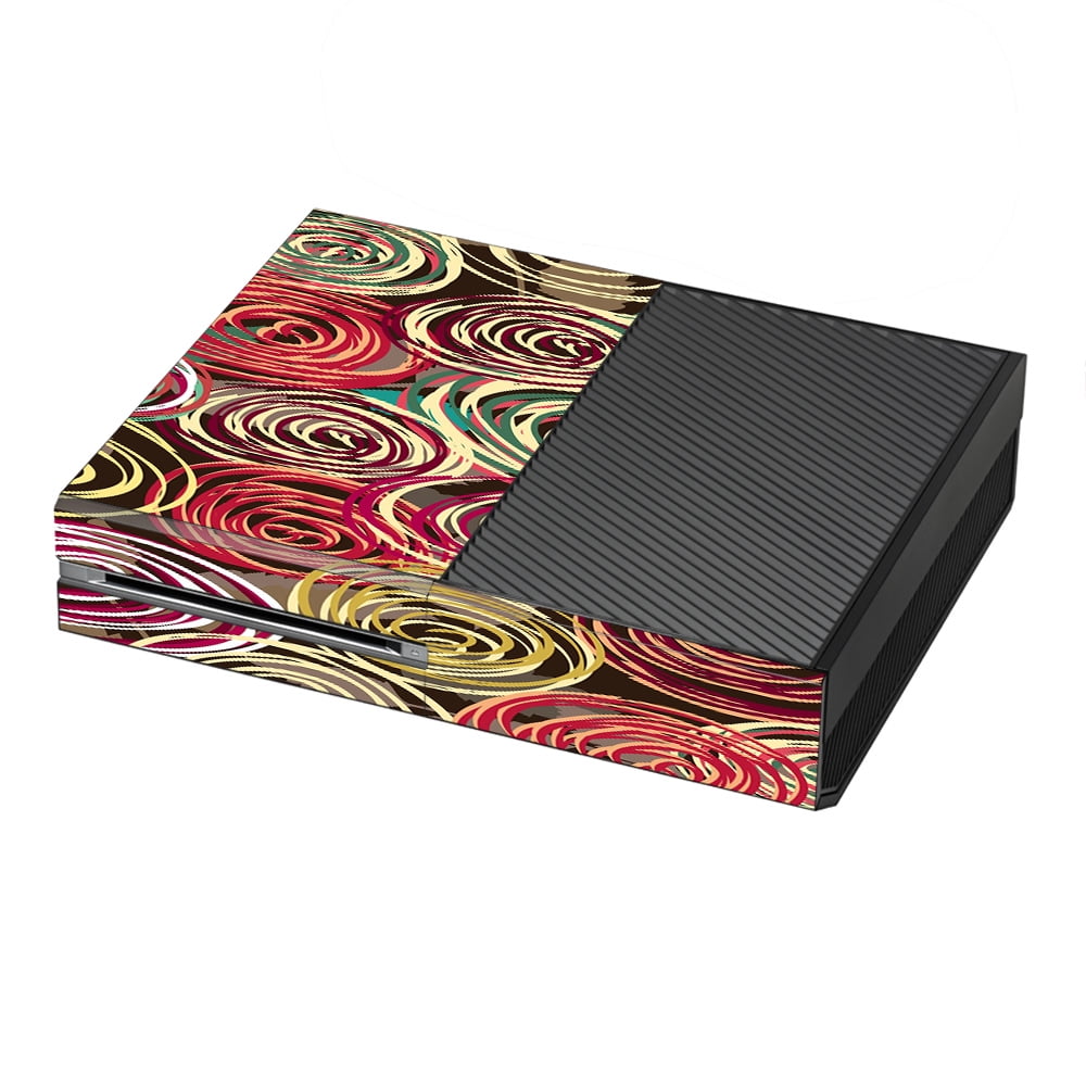 Skins Decals For Xbox One Console / Round Swirls Abstract - Walmart.com