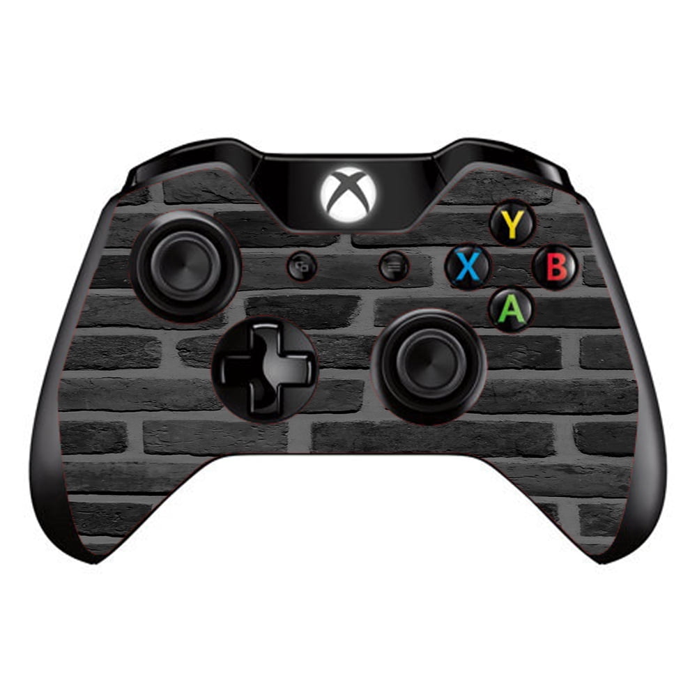 Skins Decals For Xbox One / One S W/Grip-Guard / Grey Stone Brick Wall ...