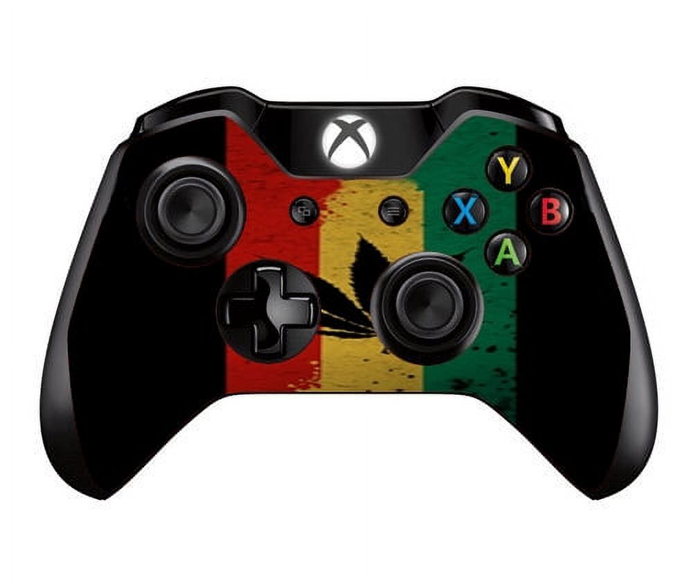 Skins Decals For Xbox One / One S W/Grip-Guard / Rasta Weed Pot Leaf ...