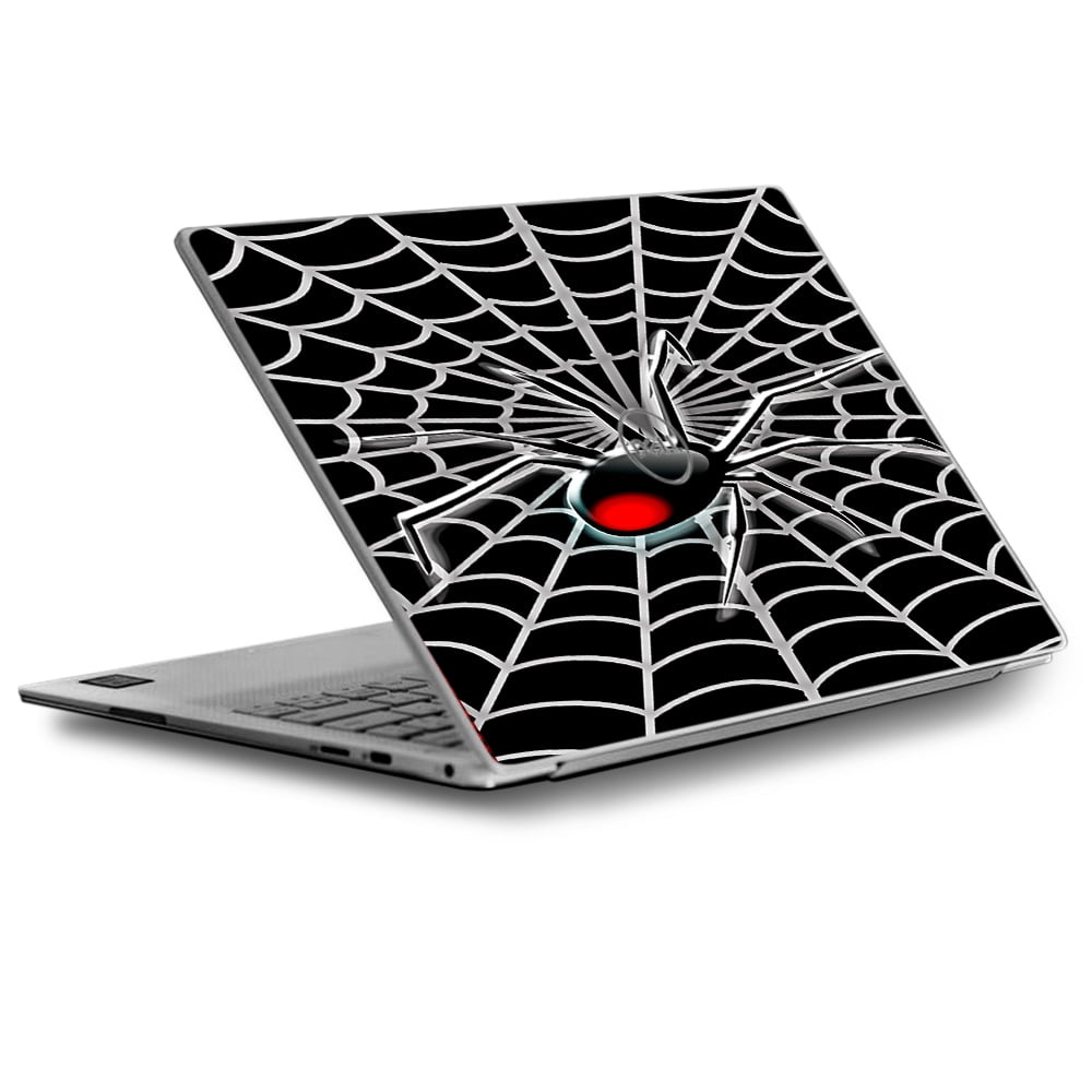 Skins Decals for Dell XPS 13 Laptop Vinyl Wrap / Black Widow Spider Web ...