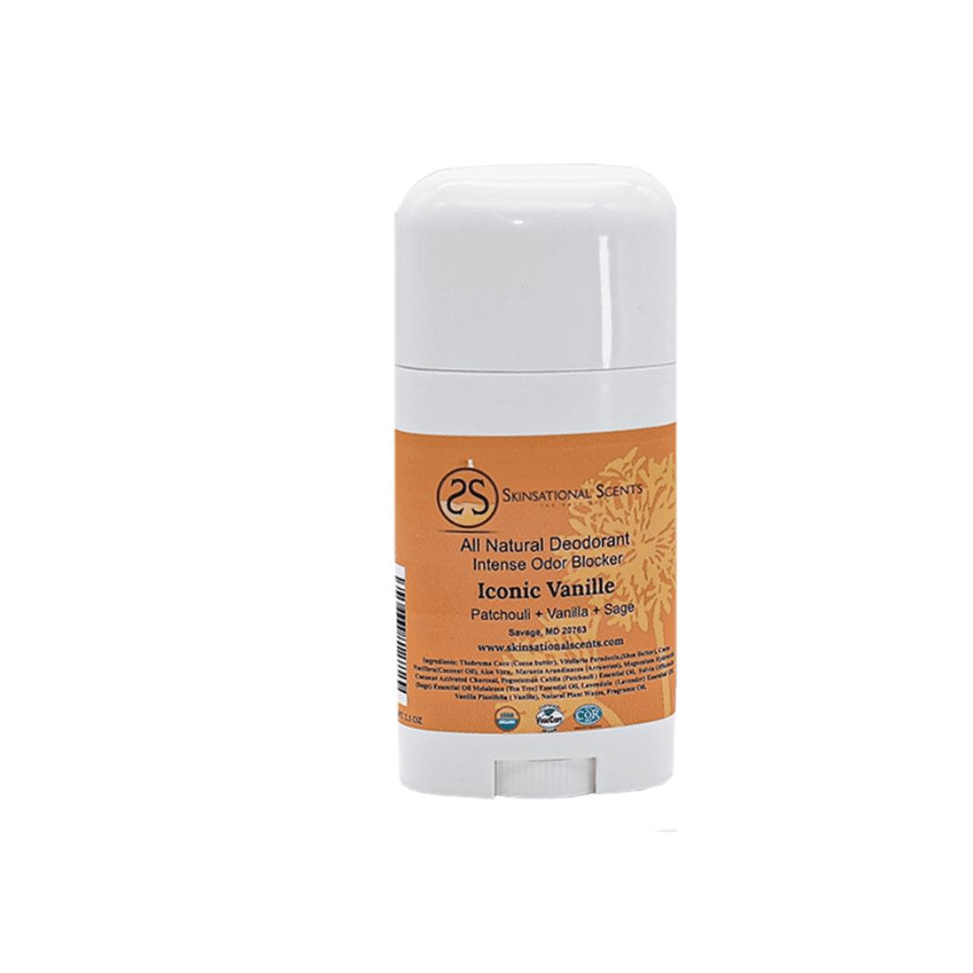 Skinsational Scent All-Natural Deodorant: Iconic Vanille, Aluminum Free ...