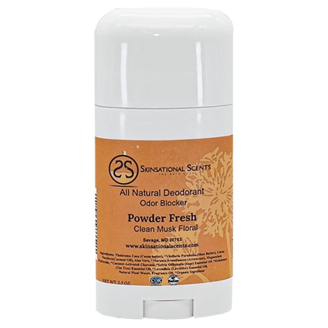 Skinsational Scent All-Natural Solid Deodorant No Baking Soda No Aluminum for men and women ...