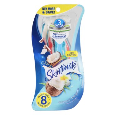 Skintimate Sensitive Skin Women's Disposable Razors, 4 ct - Walmart.com