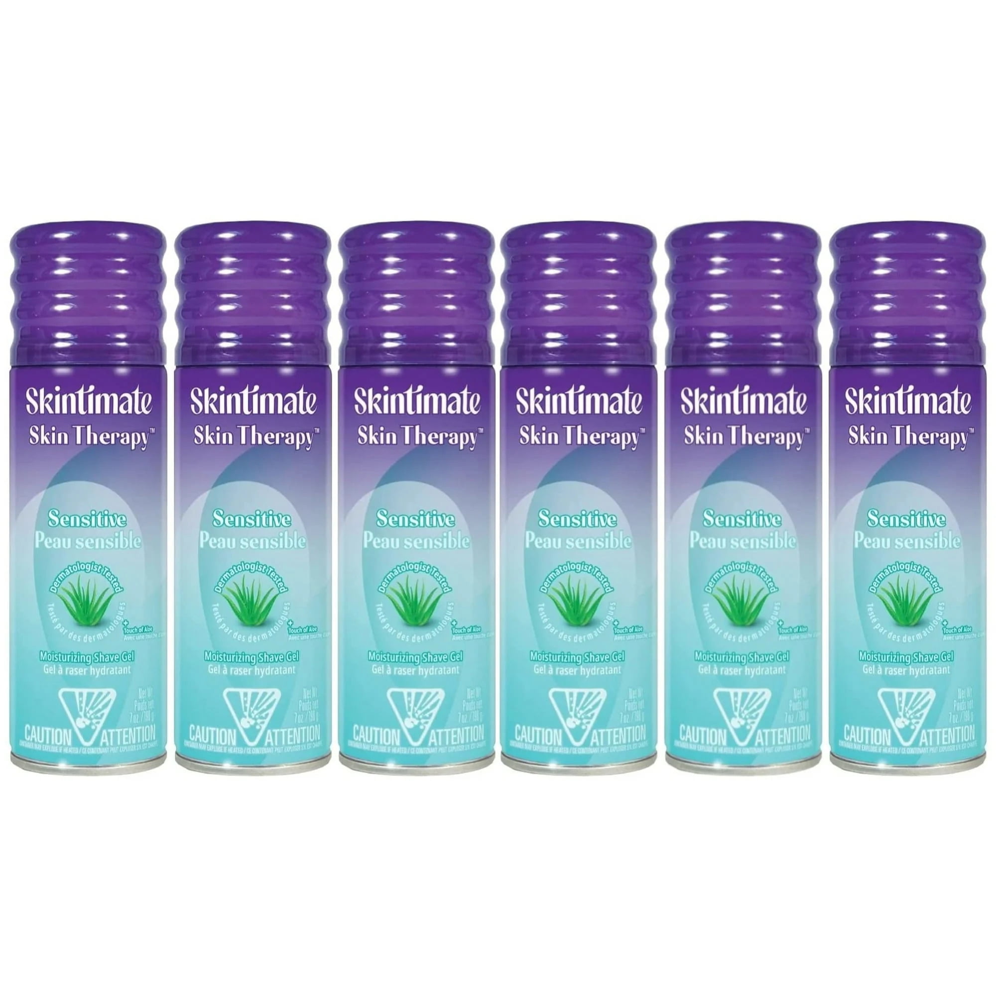 Skintimate Skin Therapy Moisturizing Shave Cream, Sensitive Skin 10 oz ...