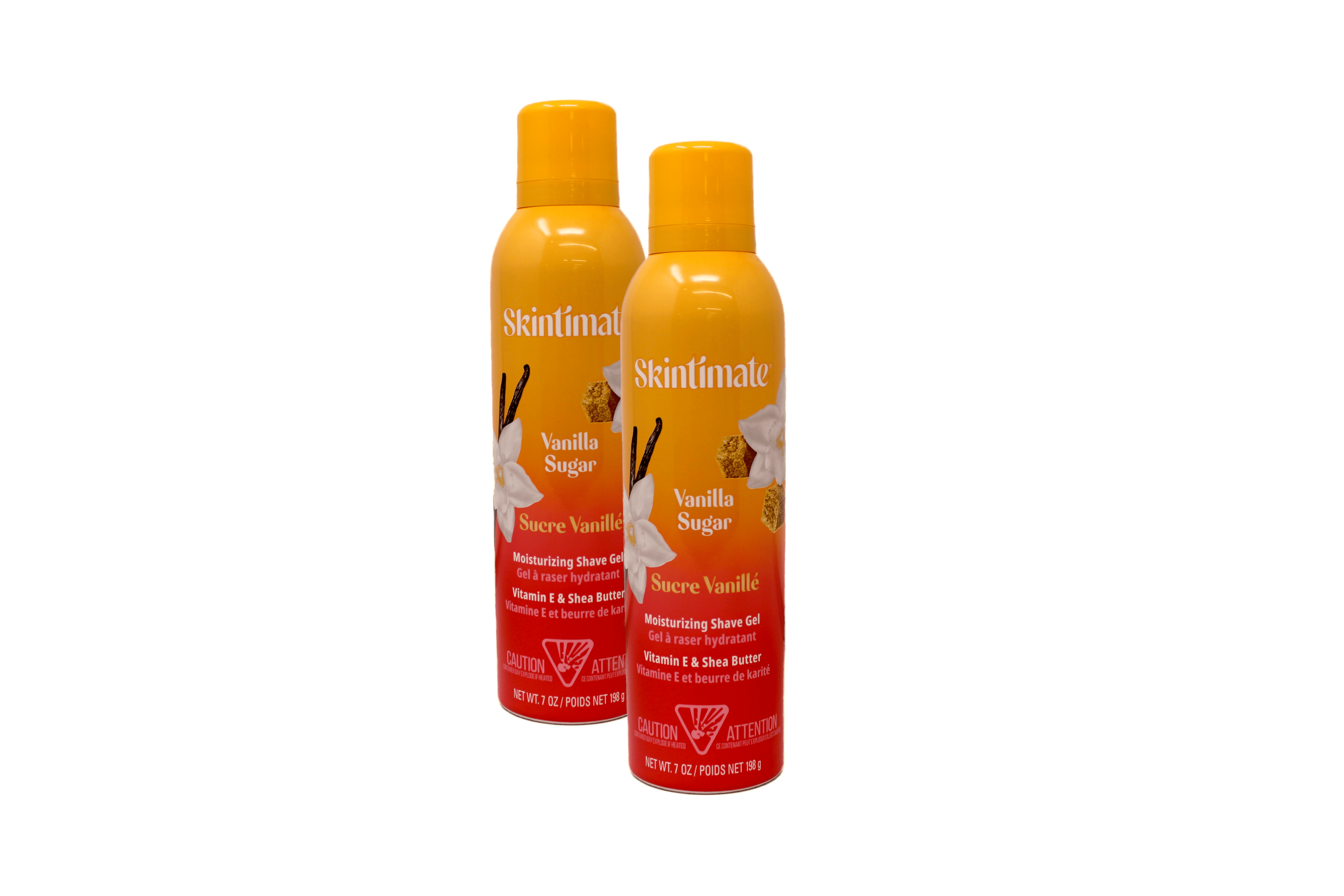 Skintimate Vanilla Sugar Shave Gel for Women, 7 Oz , 2 Pack - Walmart.com