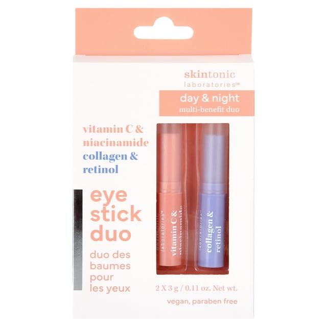 Skintonic Day & Night Eye Stick Duo Set - Walmart.com