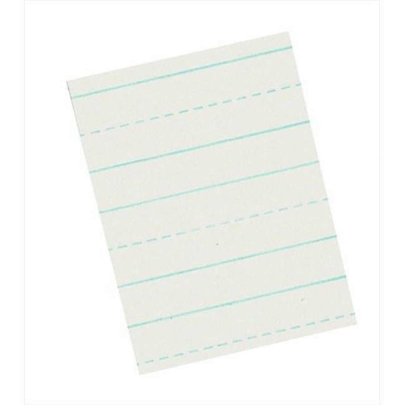 Skip A Line Writing Paper For Grade 3 & 4, White - Walmart.com
