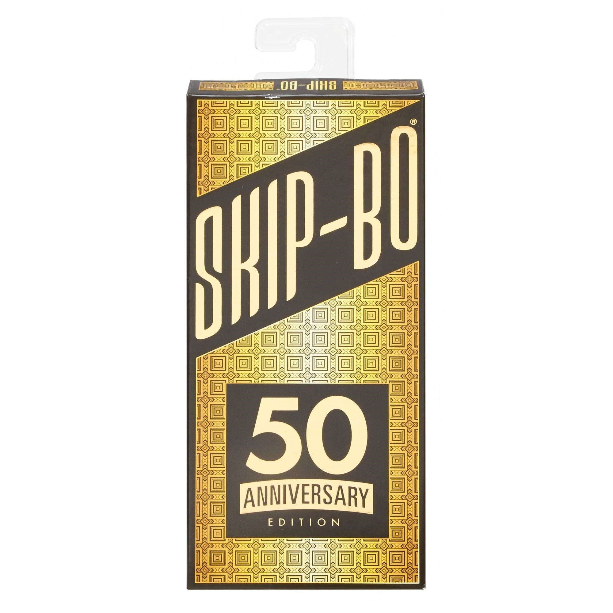 Skip-Bo 50th Anniversary Edition Card Game - Walmart.com
