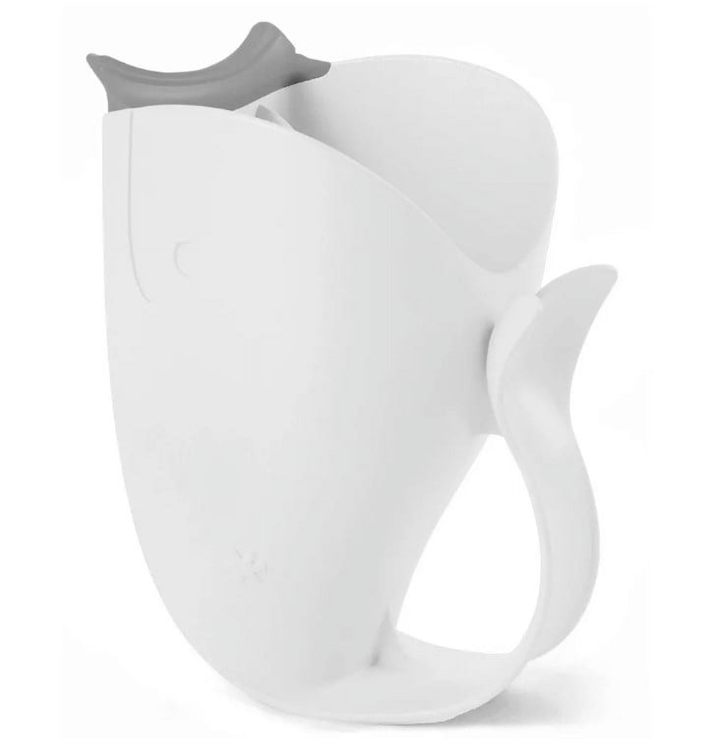 Skip Hop Baby Bath Rinse Cup MOBY® Tear-free Waterfall Rinser White Age ...