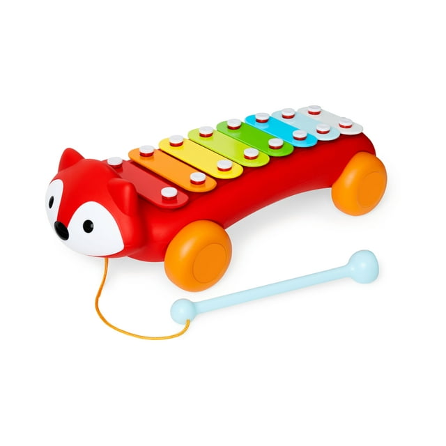 Skip Hop Explore and More Baby Fox Xylophone, Red - Walmart.com
